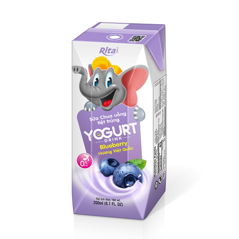 Fruit Juice: Paper Box 200ml Yoghurt With Juice Drink